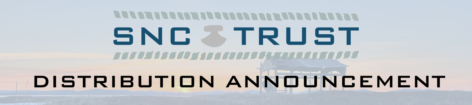 SNC Announces a Record-Breaking 2022 Trust Heritage Distribution